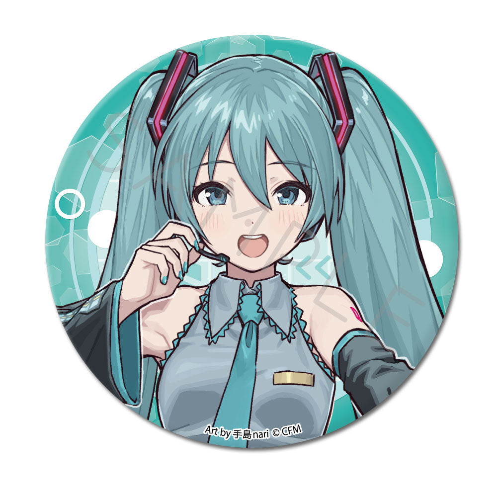 PRE-ORDER! Hatsune Miku (PiaPro Characters) Circular Badge – Glaucus Inc.